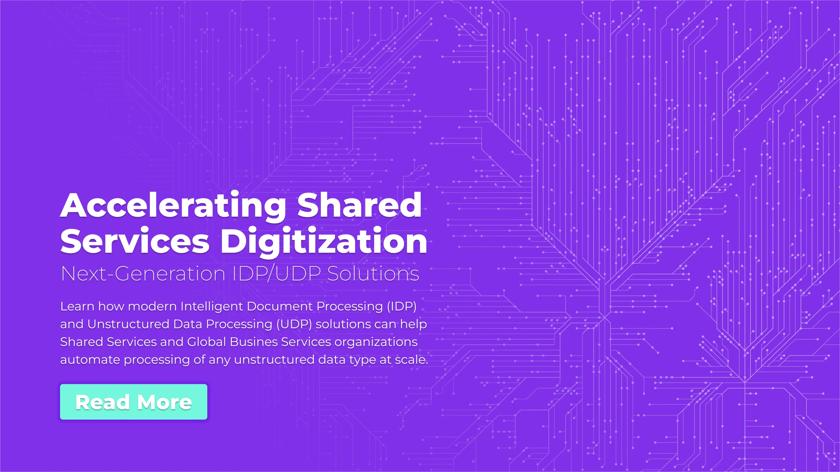 Accelerating Shared Services Digitization with Next-Generation IDP/UDP Solutions | super.AI
